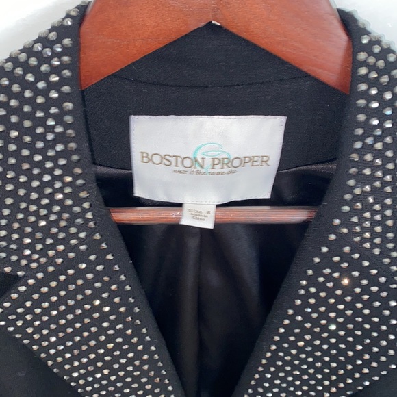 Boston Proper | Jackets & Coats | Boston Proper Boyfriend Blazer With ...